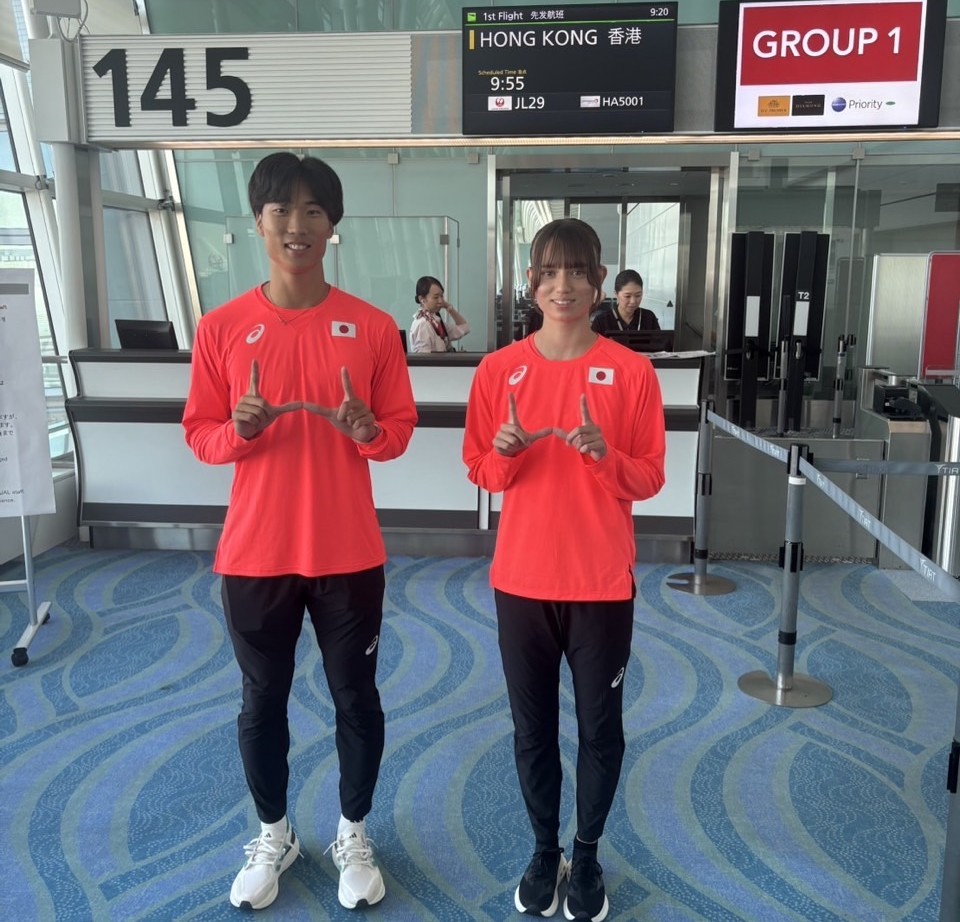 世界大会 U20東アジア選手権に日本代表としてガードナレイチェル麻由⑶•OB菊田響生（法大⑴）が出場 400mHで準優勝🥈•400m3位🥉 :: 法政大学第二中・高等学校