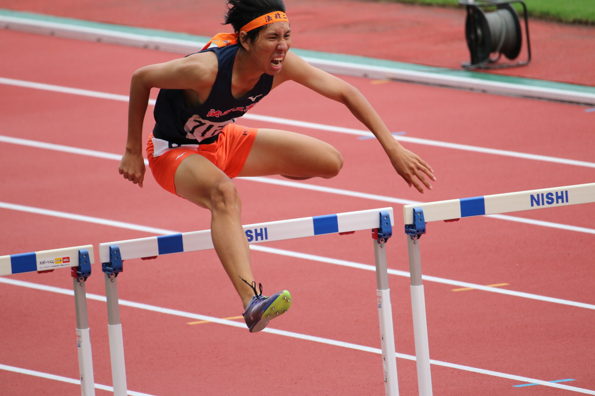 神奈川県高校新人大会前半戦報告～男女4種目（3000mSC•棒高跳•100m•400mH）において優勝🏆 :: 法政大学第二中・高等学校